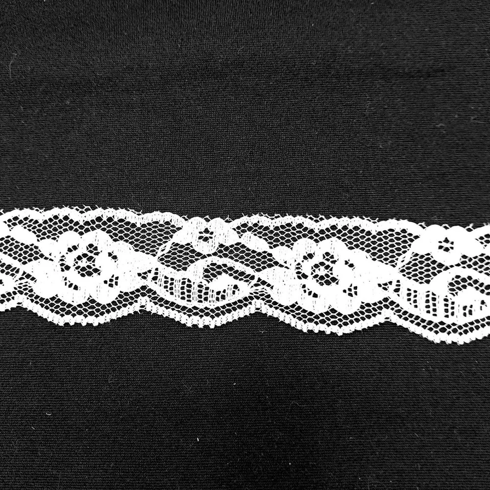 Vintage | Accents | Vintage Floral Lace Trim White Ft Long 15 Inch Wide ...